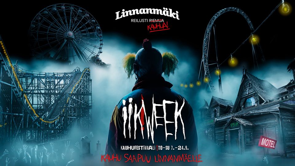 iik!week 2024 – Aukioloajat, liput ja paljon muuta! - Huvipuistot.fi
